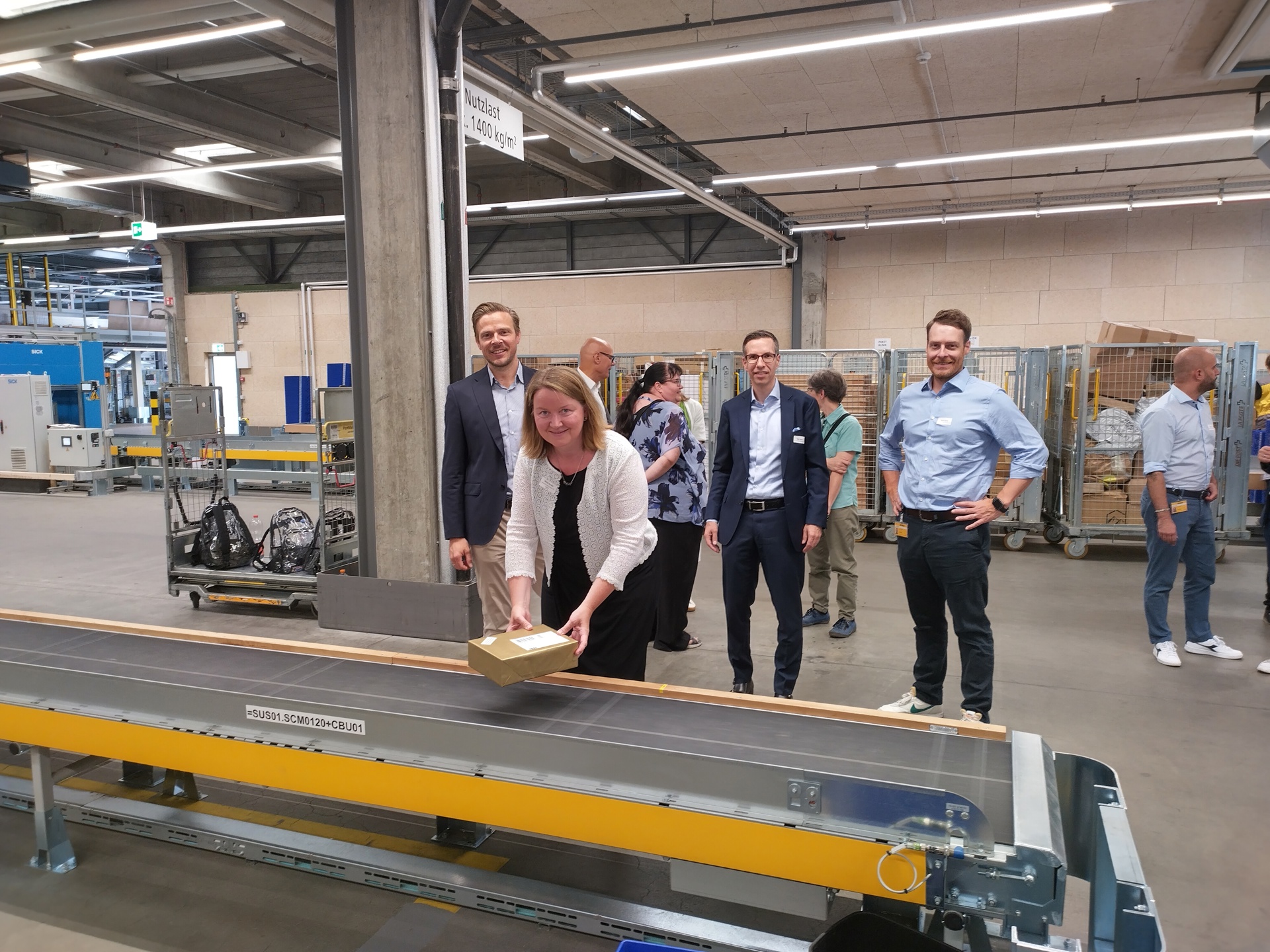 Personalverband transfair an der Eröffnung des neues regionales ...